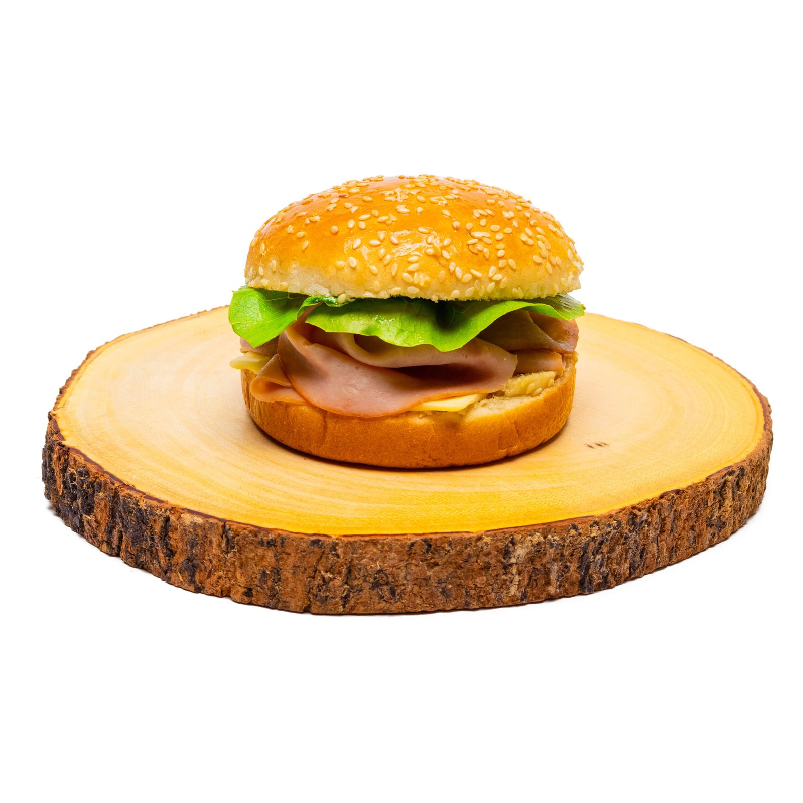 Kaiser Sandwich Ham and Cheese - AB Gourmet
